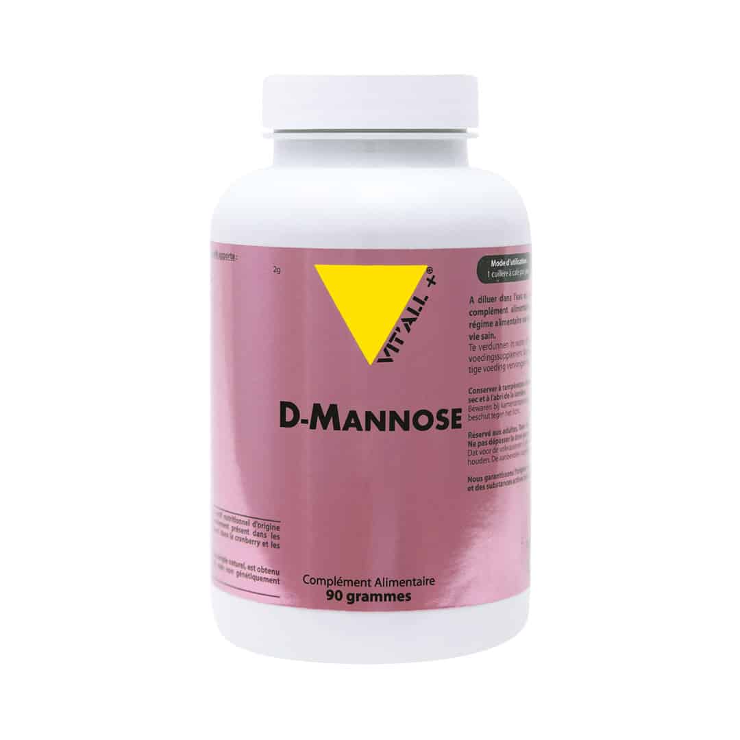 D-Mannose-90 grammes-Vit'all + – Boutique Pleine-Forme