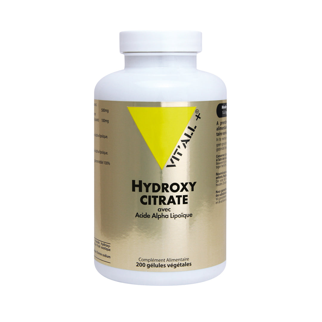 Hydroxycitrate avec Acide Alpha Lipoique-60 ou 200 gélules gélules-Vit ...